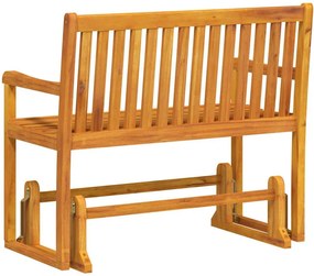 Zahradní houpací lavice 110 cm masivní akáciové dřevo 316608