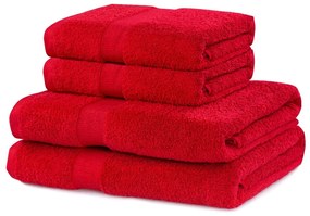 Sada červených ručníků DecoKing Niki