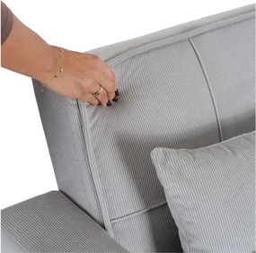 Rozkládací křeslo Bamiso 2, šedá