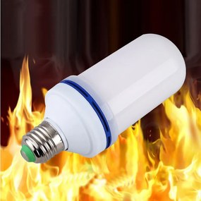 Verk Group Imitace živého plamene led žárovky e27 9w dekorativní