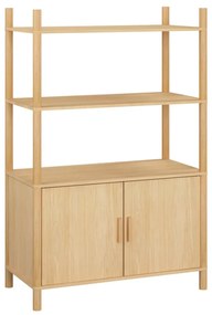 Skříň highboard 80 x 40 x 121 cm kompozitní dřevo