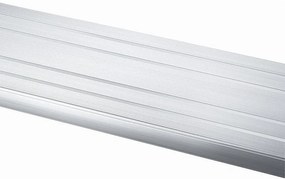 Zarges Hliníkový pojízdný žebřík s plošinou, 5 příček, výška plošiny 1,2 m