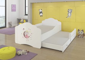 Dětská postel s matracemi CASIMO II 160x80 Motiv: SPÍCÍ PRINCEZNA