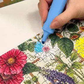TREFL Puzzle Creative Kočičí oranžerie / 500 dílků / 48 x 34 cm