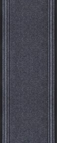 Spoltex, Protiskluzový běhoun na míru Rekord 802 šedá, šíře 120 cm, šedá, chodba / předsíň