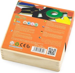 Dřevěná magnetická písmena Viga