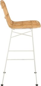 Přírodní ratanová barová židle Emmi Rattan Natural - 47*42*92cm