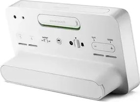 Braun BC10 bílá / Digitální budík / LCD / DCF (Rádiem řízené) / 1x AA