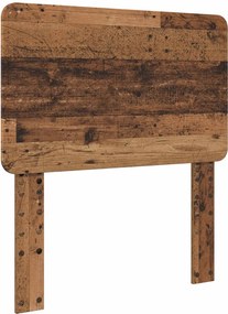 Rám postele Staré dřevo 100 x 200 cm Masivní borové dřevo 3412531
