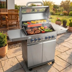 Fieldmann FZG 3025 plynový gril 4+1+1