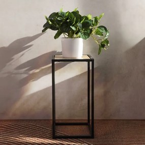 Stojan na květiny ROH černý 876719