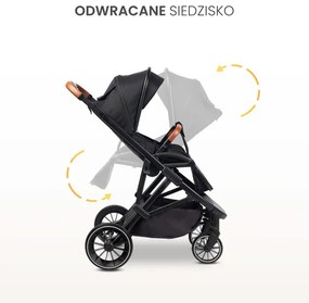 CARETERO sportovní kočárek RATIO DARK GREY