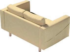 Potah na pohovku IKEA Norsborg 2-místná barva zelená látka pletený vzor