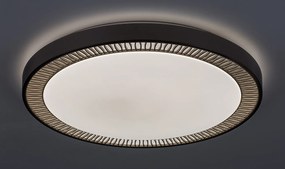 Rabalux Hnědé stropní LED svítidlo Matea 500mm 40W CCT s DO 3000