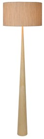 Lucide 30794/81/72 stojací lampa Conos, přírodní, E27, 177cm