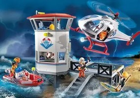 Playmobil® Action 70664 Mega Set - Pobřežní stráž / Počet dílků: 96 /
