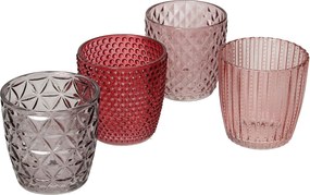 Sada svícnů Altare 4 ks pink