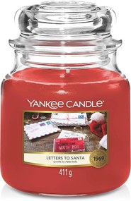 Yankee Candle vonná svíčka Classic ve skle střední Letters To Santa 411 g