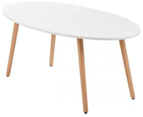 Konferenční stolek TRAVESA bílý 869728