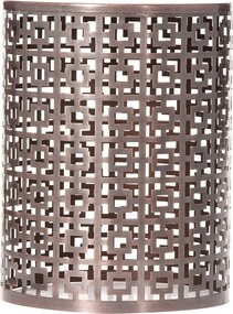 Odkládací stolek Fabia výška 46cm bronze