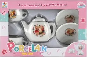 TEDDIES Čajová sada nádobí 6 dílů / Porcelán / V krabici / od 3 let