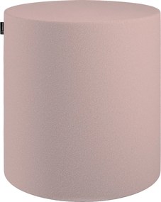 Sedák Barrel- válec pevný barva růžová látka pletený vzor