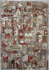 Diamond Carpets koberce Ručně vázaný kusový koberec Diamond DC-PATCH RED MULTI Rozměry koberců: 305x425