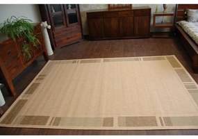 Kusový koberec Uga hnědobéžový 60x110cm