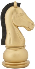 Zlato-černý kůň Cavallo Oro E Nero 10,5X8,5X19 cm MIN 2