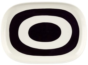 Servírovací nádoba Oiva Melooni 23x32cm, bílo-černá