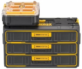 Kufr se třemi šuplíky TOUGHSYSTEM 2.0 DeWALT DWST08330-1