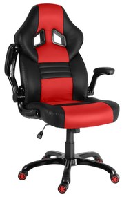 Herní židle NEOSEAT NS-016 černo-červená