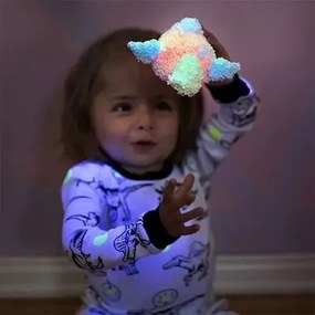 PLAYFOAM Kuličková modelína Sada 1+1 / 4 barevné + 4 svítící kuličky /