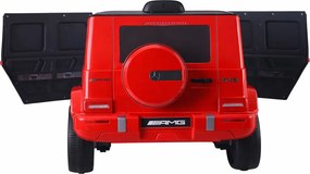 LEAN CARS Elektrické autíčko na baterie Mercedes G63 S306-1 červené
