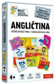 Trefl Malý objevitel Angličtina vzdělávací společenská hra 19x29x4 cm
