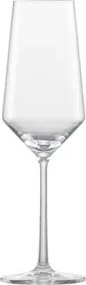 Zwiesel Glas Pure / Sklenice na šampaňské / Sada 2 ks / 297 ml / Trita