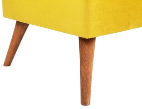 Atelier del Sofa Taburet New Bern - Mustard, Hořčicová