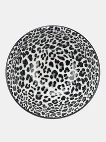 Sinsay - Keramické misky s leopardím vzorem 2 pack - černá