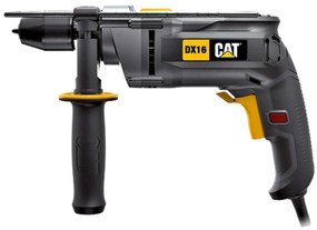 Caterpillar - Elektrická příklepová vrtačka 13mm, 850W DX16