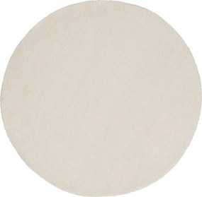 XXXLutz VLNĚNÝ KOBEREC, 120 cm béžová Linea Natura - Kulaté koberce - 004331001383
