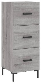 Skříň highboard šedá sonoma 34,5 x 34 x 180 cm kompozitní dřevo