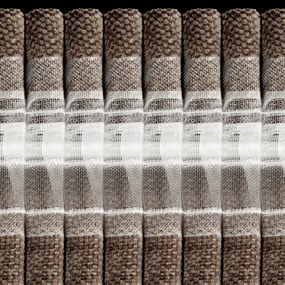 ZATEMŇOVACÍ ZÁVĚS NA PÁSCE NESKA 140X270 CM SVĚTLE HNĚDÝ