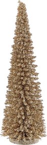 X-MAS Dekorační jedle třpytivá 45 cm - zlatá