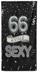 Osuška Stále sexy – černá (věk: 66)