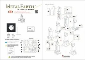 Metal Earth 3D Puzzle Chrysler Building / 14 dílků / od 14 let