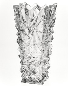 Bohemia Jihlava skleněná váza Glacier 30 CM