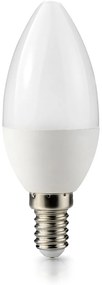 BERGE LED žárovka - ecoPLANET - E14 - 10W - svíčka - 880Lm - studená bílá