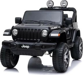 Dětské elektrické autíčko Baby Mix Jeep Wrangler Rubicon černé