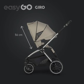 Kombinovaný kočárek EasyGo Giro 2v1 Savana Beige