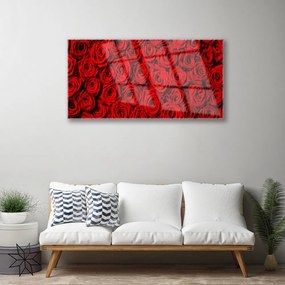 akrylový obraz Růže 100x50 cm